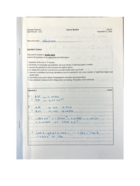 Test 1 Solutions Pdf