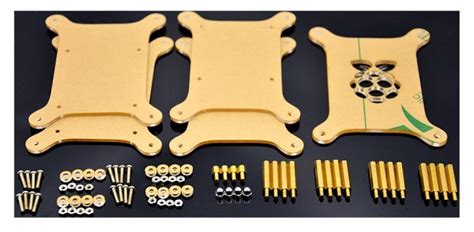 Clearance Sale Layer Transparent Acrylic Case For Raspberry Pi New Style