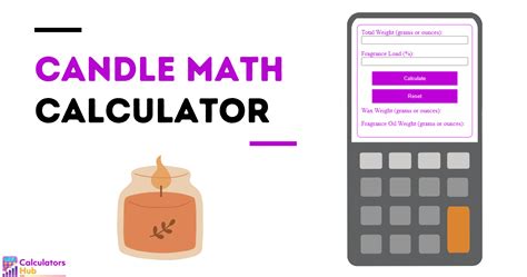 Candle Math Calculator Online