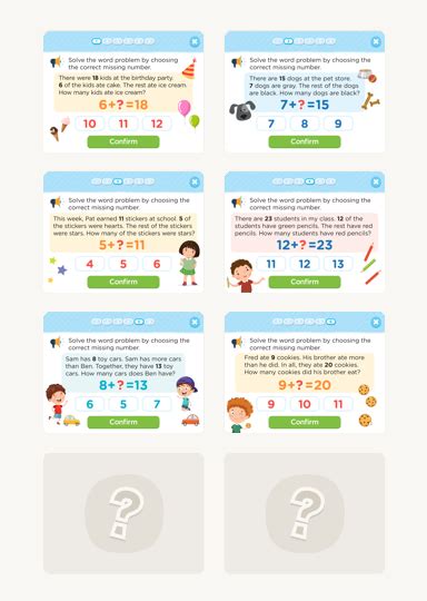 Solving Addition And Subtraction Word Problems With Unknown Variables