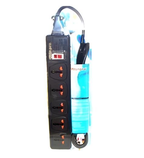 Wonpro 5 Outlet Universal Power Strip And Surge Protector Wes4 5d107 With Uk Iraq Plug