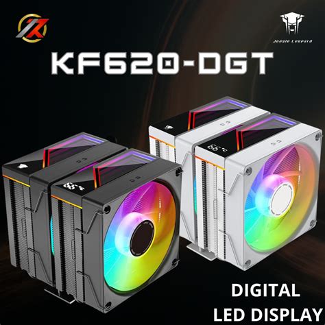 Jual Jungle Leopard Kf620 Dgt Digital Argb Dual Tower Cpu Cooler