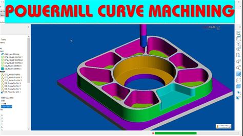 Powermill 2021 Tutorial 93 How To Creater Toolpath 2d Milling Vortex