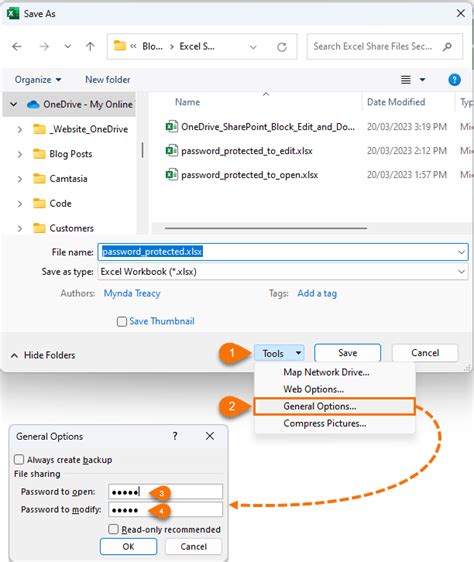 securely share excel files my online training hub