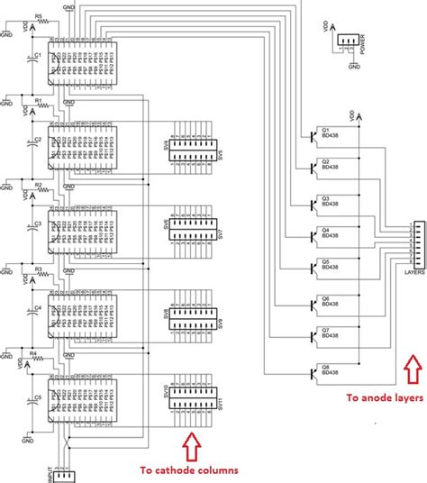 Led Cube Circuit