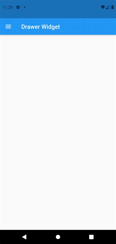 Drawer Widget In The Flutter Mobikul