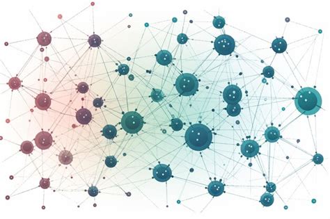 Premium Ai Image A Clean And Organized Network Diagram Composed Of Interconnected Dots