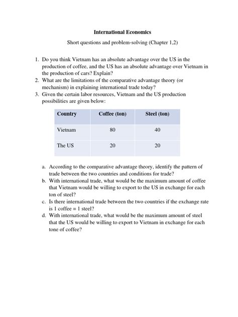 Short Questionsandproblem Solving Ch1and2 Pdf