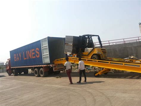 Hydraulic Portable Loading Dock Ramp For Industrial Size Capacity Ton At Piece In