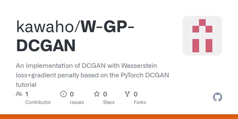 Github Kawahow Gp Dcgan An Implementation Of Dcgan With Wasserstein