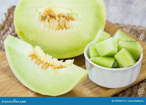 A Honeydew Melon Also Known As A Honeymelon Is The Fruit Of One