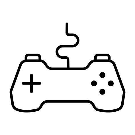 Joystick Game Controller Icon Vector For Graphic Design Logo Web Site