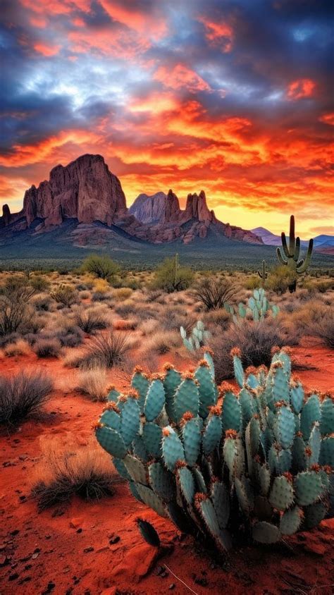 Beautiful Arizona Desert Arizona Desert Scenery Beautiful Arizona