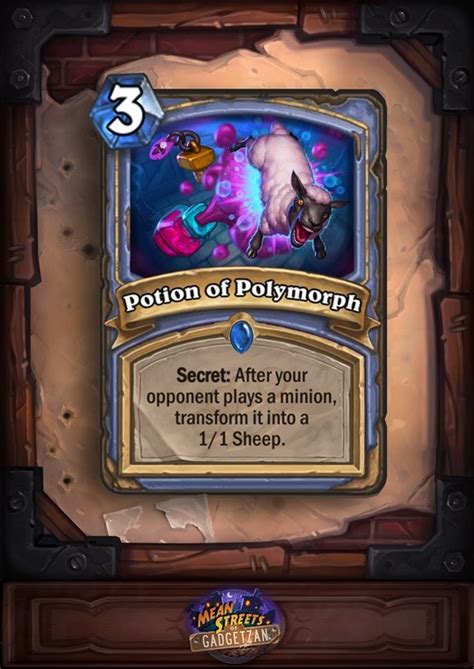 Inven Globals New Card Reveal Potion Of Polymorph Inven Global