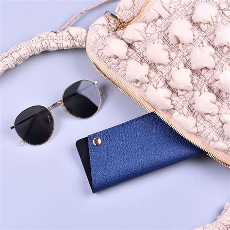 [레더키트] 환경교육 업사이클링 천연소가죽 공예diy키트 안경and돋보기 케이스 만들기 1세트 랜덤색 취미 체험 방과후 기업 연수 Leather Kit