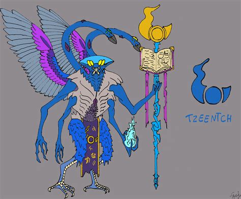 Tzeentch The Intelligent One By G0j1man2004 On Deviantart