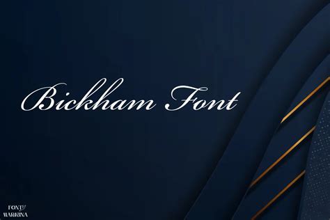 Bickham Font Free Download