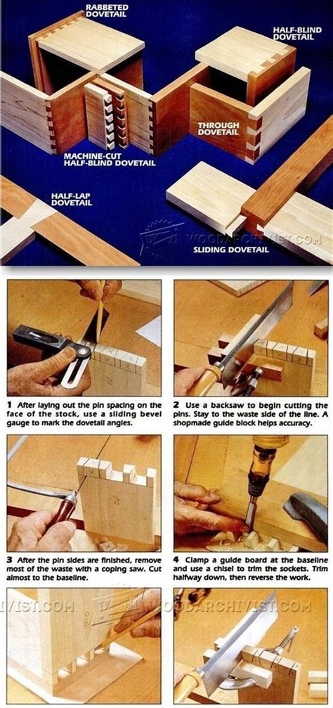 Dovetail Technique Joinery Tips Jigs And Techniques Woodarchivist