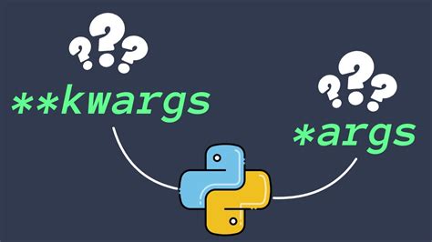 Python Args And Kwargs Tutorial How To Use Args And Kwargs Youtube