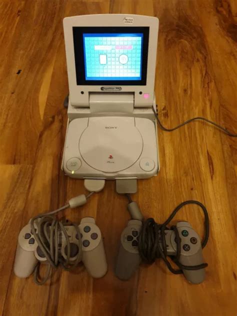 Sony Playstation Ps1 Psone Mini Slim System Console Lcd Screen Demo