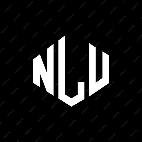 Premium Vector Nlu Letter Logo Design With Polygon Shape Nlu Polygon