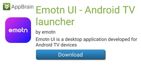 Emotn Ui Android Tv Launcher For Android Free App Download