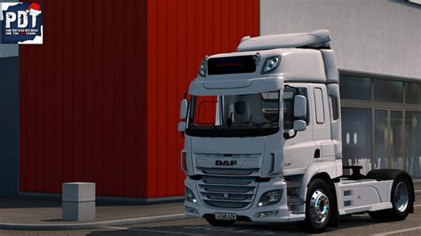 [ets2 V1 36] Pdt Daf Cf Euro 6 Priv Mod Youtube