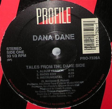 Dana Dane Tales From The Dane Side 1991 Vinyl Discogs