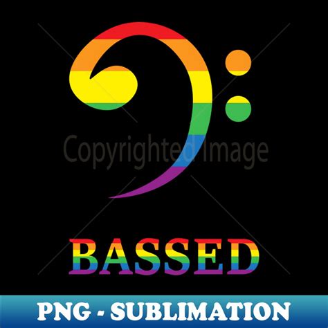 Bass Clef For The Based In Rainbow Colours Bassed Clef Lgbt Inspire