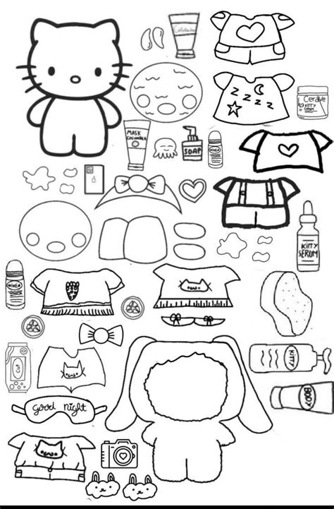 Пин от пользователя Melany на доске Immagini Hello Kitty Бумажные