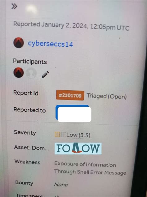 Engr Shahid Hussain On Linkedin Hackerone Bugcrowd Penetrationtesting