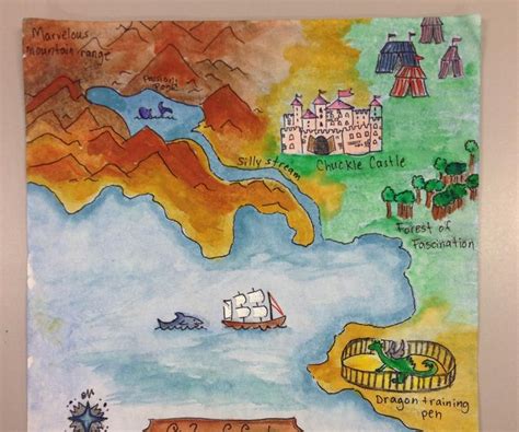 Imaginary Map 4 Steps With Pictures Instructables