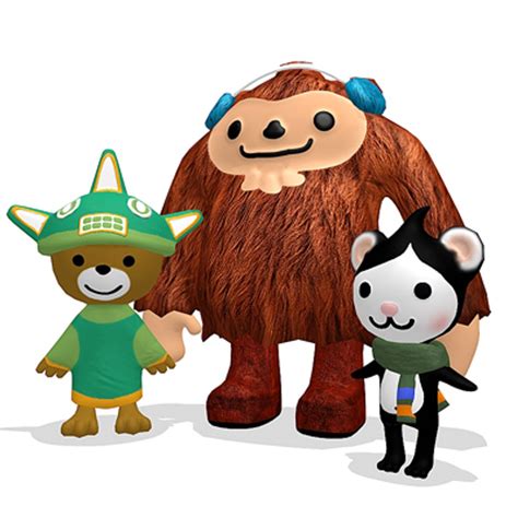 3ds Max Sumi Mascots Vancouver 2010