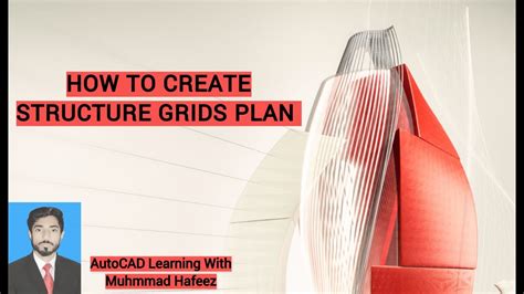 How To Create Structural Grids Plan Autocad Youtube