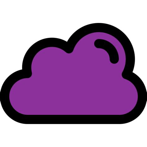 Cloud Computing Generic Outline Color Icon