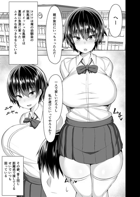 【同人コミック】 幼馴染のおっぱいがデカすぎる〔ウソノキ〕 ブヒる堂本舗