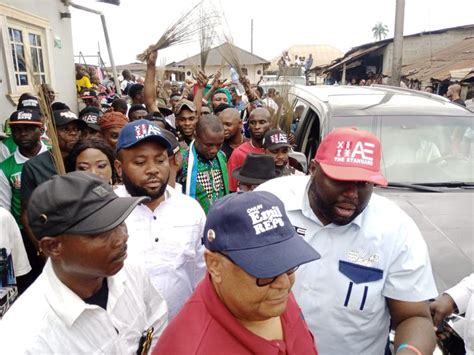 Asuquo Ekpenyong And Emil Inyang Visits Ehom Community Receive Defectors The Eagles Voice