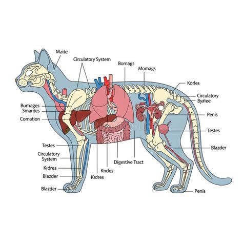 Shown In Red And Pink Blue Lines Suggest The Circulatory System Stock