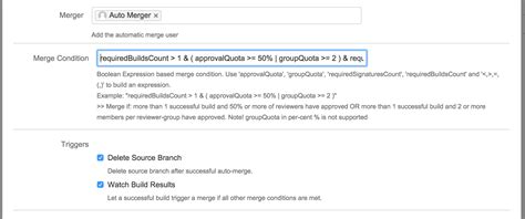 from simple to advanced control of merge conditions atlassian apps