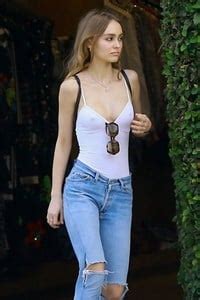 Lily Rose Depp Hard Nipple Pokies