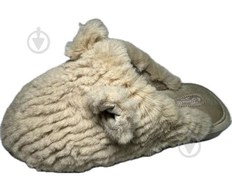 ᐉ Тапки домашние Gemelli УШАСТИК р 36 бежевый • Купить в Киеве Украине • Лучшая цена в Эпицентр