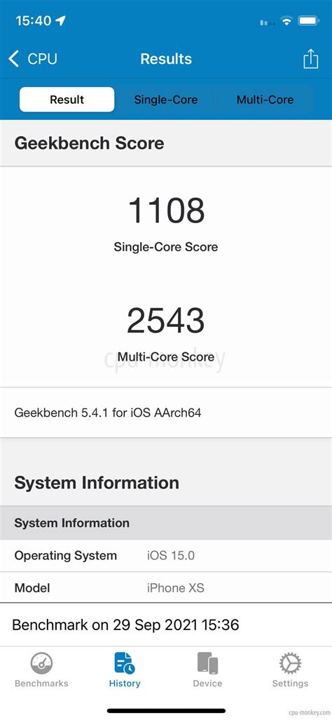 Apple A12 Bionic Benchmarks Specs