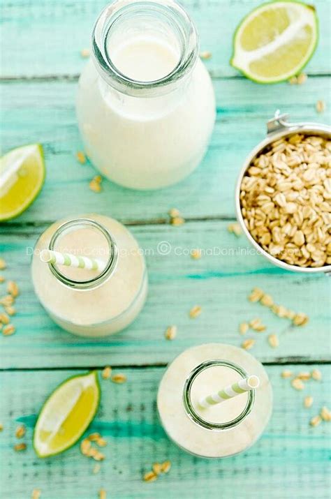 Jugo De Avena Avena Recipe Breakfast Drink Dominican Food
