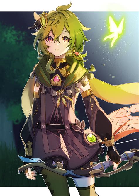 Collei Genshin Impact Drawn By Yohachi Danbooru