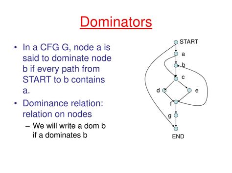 Ppt Dominators Control Dependence And Ssa Form Powerpoint