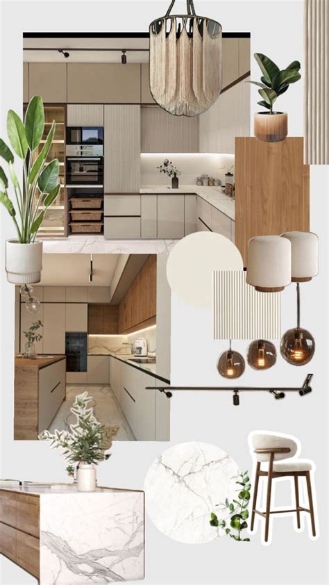 Collage Lounaelle Keuken Ontwerp Interieurontwerp