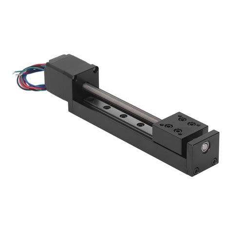 28 Step Motor Single Rail X Y Z Axes Motion Control System High Precision 100mm Stroke Linear
