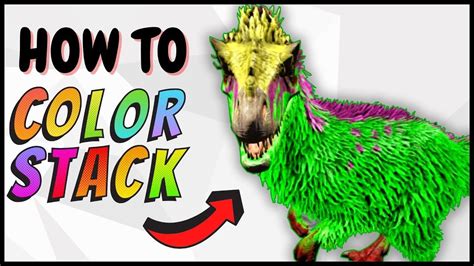Ark Color Mutation Guide How To Ark Color Mutations Stack Your Dino