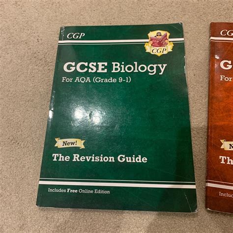 GCSE AQA TRIPLE SCIENCE REVISION GUIDES BIOLOGY Depop