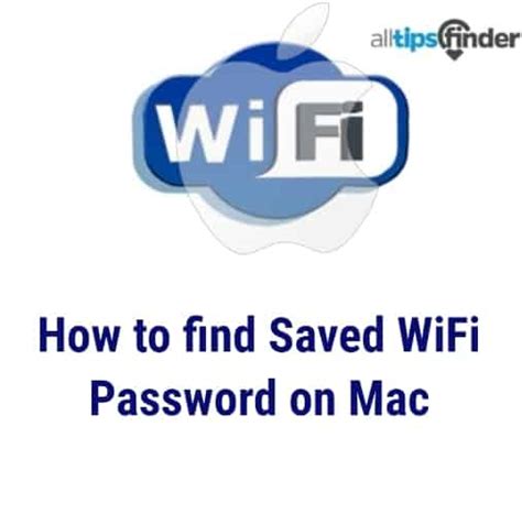 How To View Saved Wifi Password In Mac